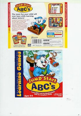 Jumpstart Abc's Learning Games CD-Rom 20626709323 | eBay