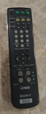 Genuine Sony RM-Y139 DSS Satellite Receiver Remote Control | eBay