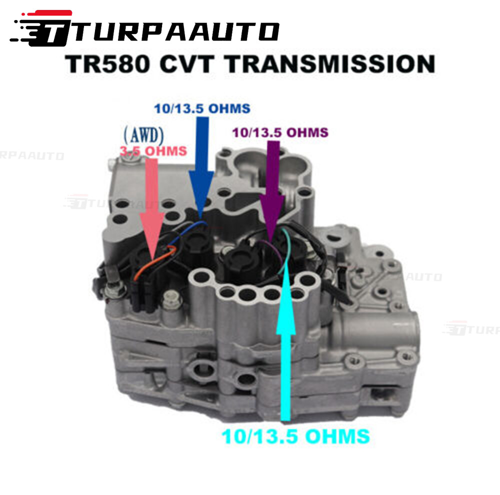 3x Torque Converter Lock-Up Solenoid Fits for Subaru Lineartronic CVT ...