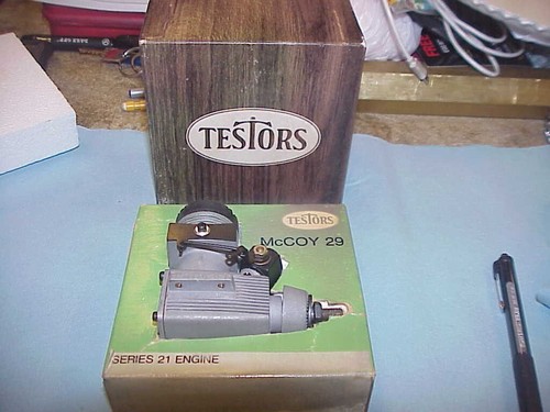 Testors McCoy RC Engine 29 Plane Models R/C Airplane W/Box | eBay