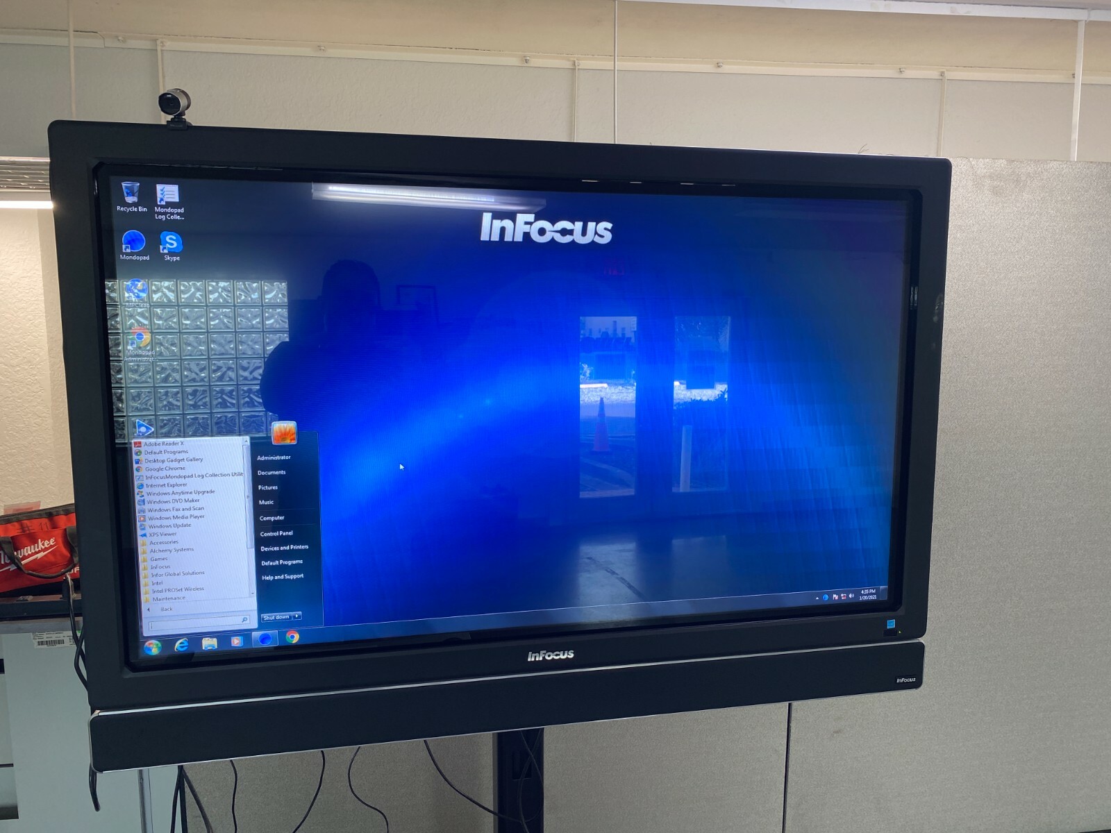 Infocus Mondopad INF5520a Multi-Touch 55" i5 2.5Ghz Video Conferencing System | eBay