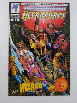 Ultraverse UltraForce #0A Malibu Comics Wizard Debut Ashcan 1994 | eBay
