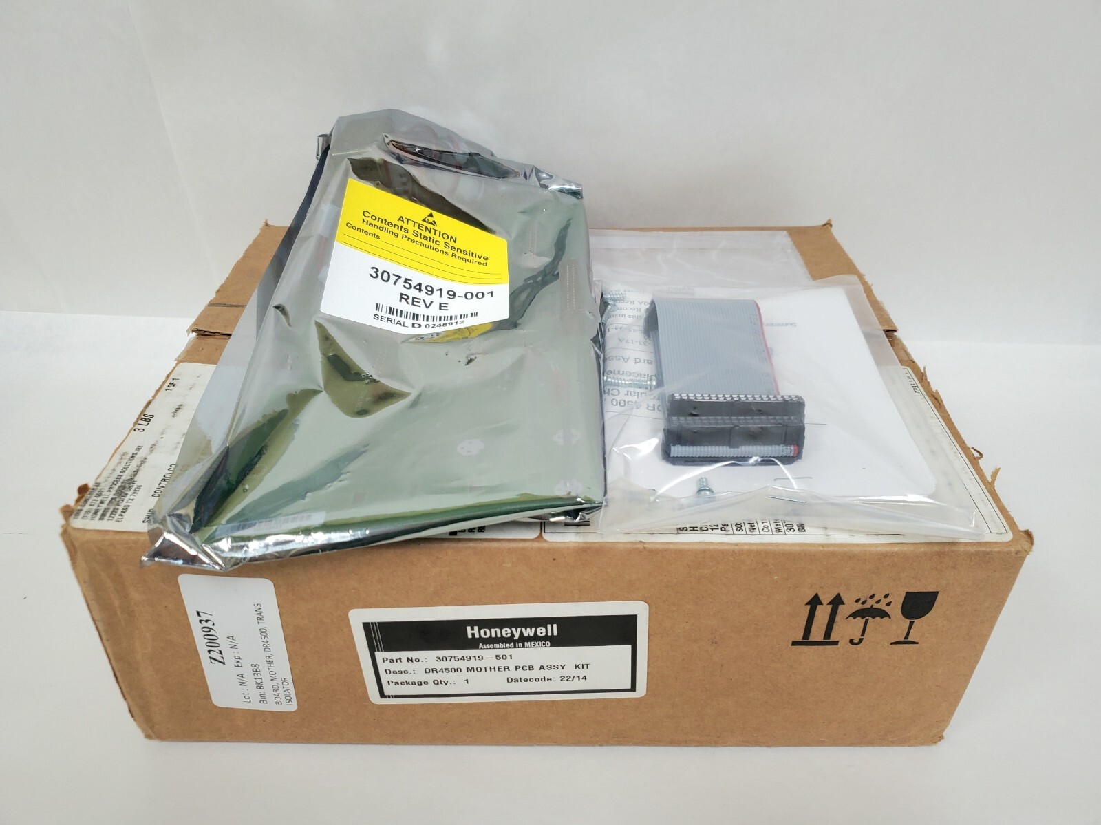 NEW 2014 Honeywell 30754919-501 Rev.E DR4500 Motherboard PCB Assembly ...