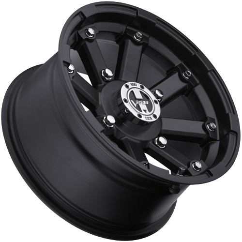 Vision UTV 393 Lockout 12x7 4x115 +2.5mm Matte Black Wheel Rim 12" Inch ...