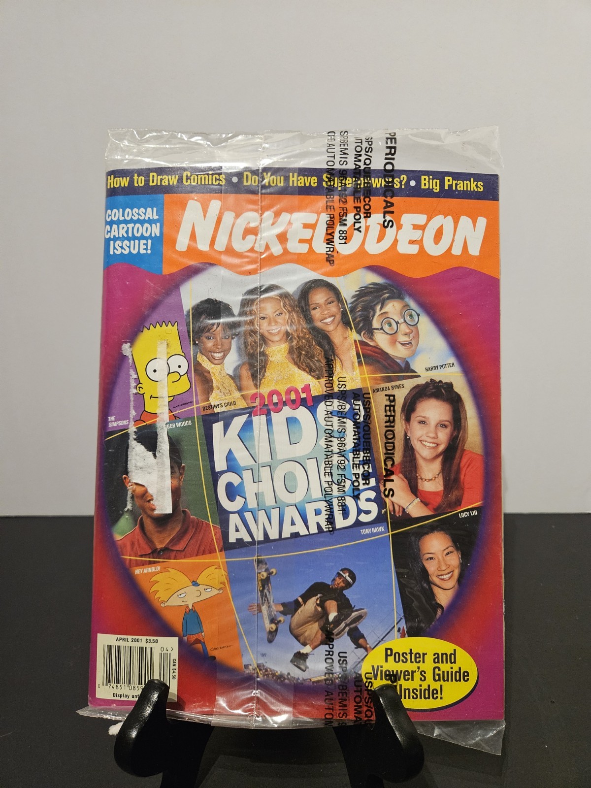 Nickelodeon Magazine April 2001 Edition - 2001 Kids' Choice Awards W ...