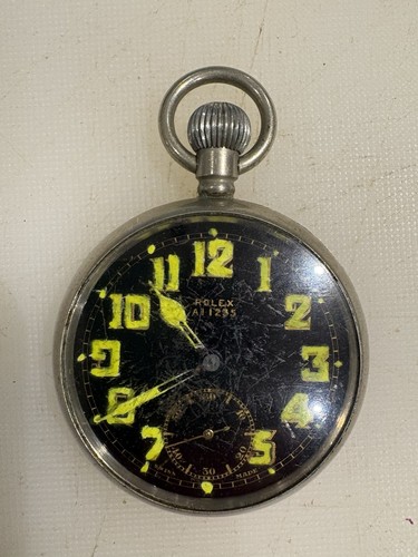 Rolex Vintage WWII Era British Military G.S MKII Pocket Watch | eBay UK