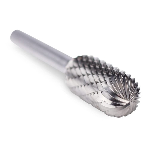 Cylinder Radius End Tungsten Carbide Burr Die Grinder Rotary Tool Bit ...