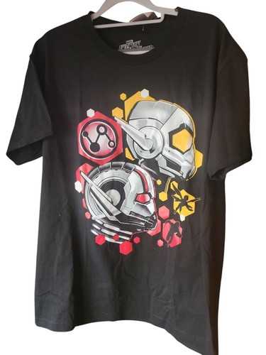 Ant-Man and The Wasp Marvel T-Shirt Medium Black Official Licensed Tee ...