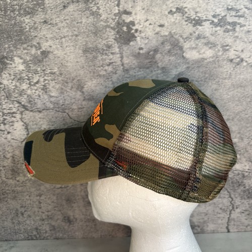 Twisted Tea Hard Iced Tea Hat Cap Distressed Camouflage Snapback Mesh ...