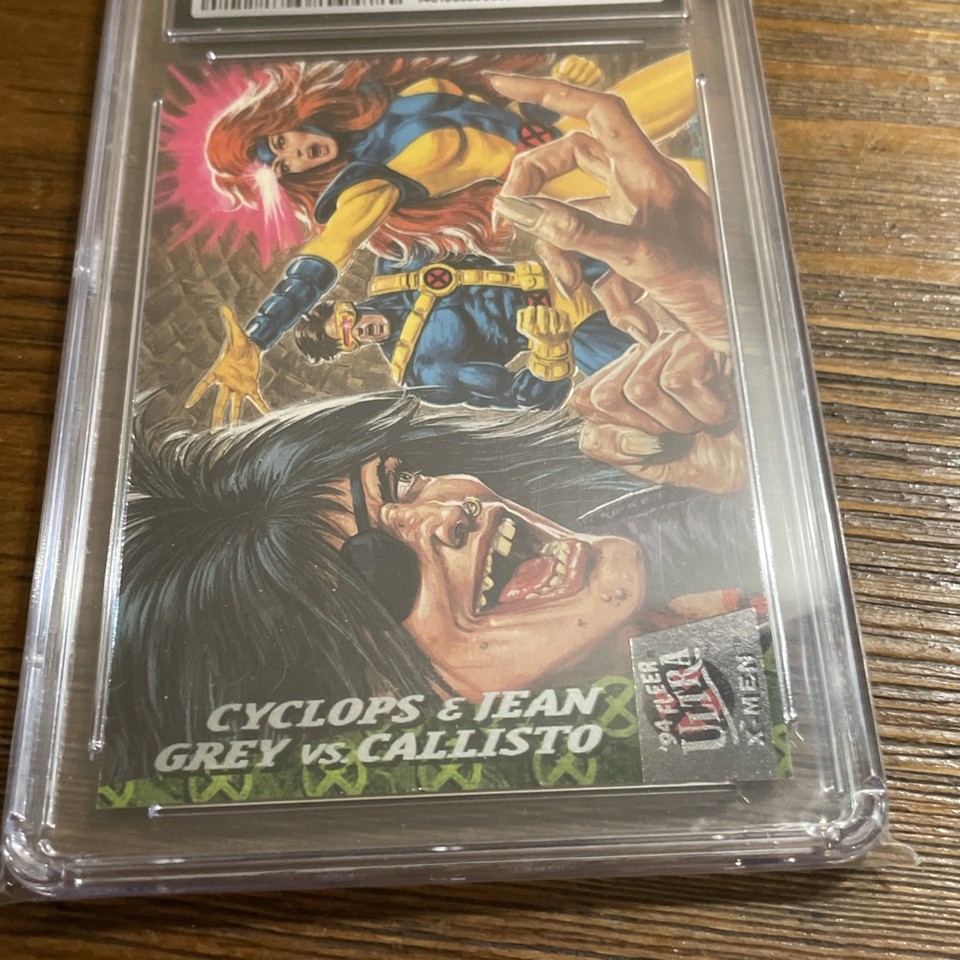 94 Fleer Ultra X-Men Cyclops Jean Grey vs Callisto 1 6 CGC 10 Greatest ...
