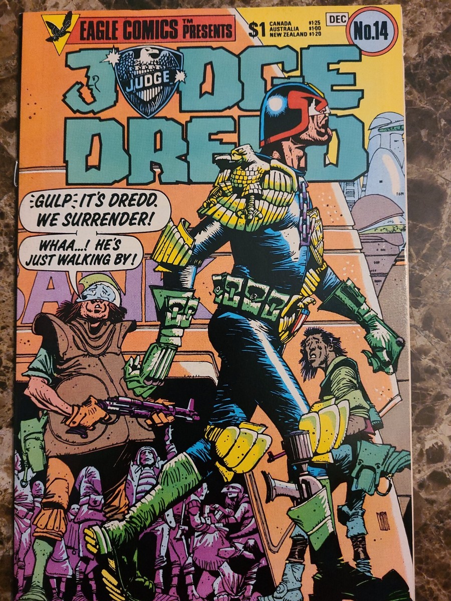 Judge Dredd Comic Strip Jonathan Green, Author: Short Story Saturday