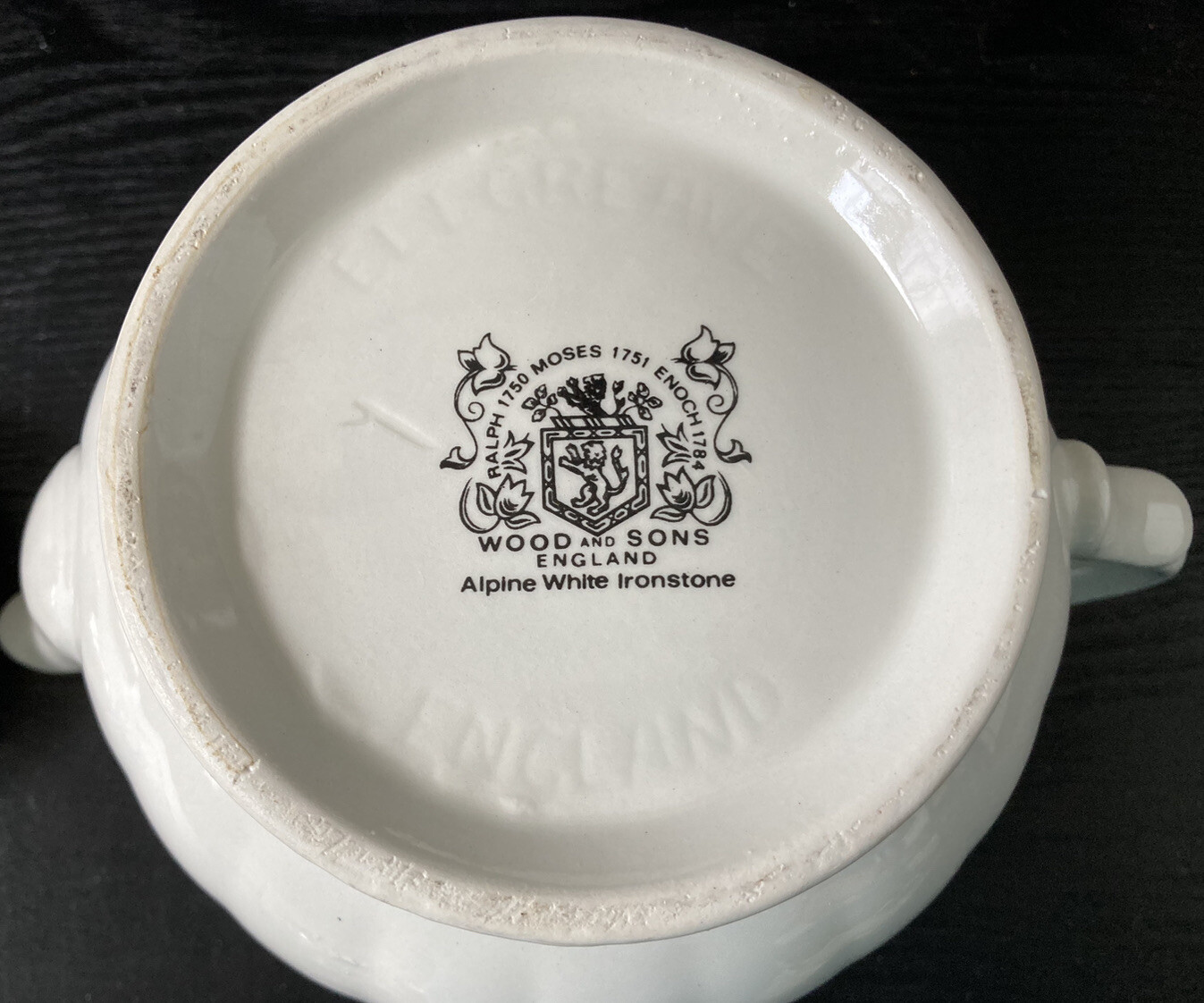 Ellgreave Ralph 1750 Moses 1751 Enoch 1784 Teapot Wood & Sons Alpine ...