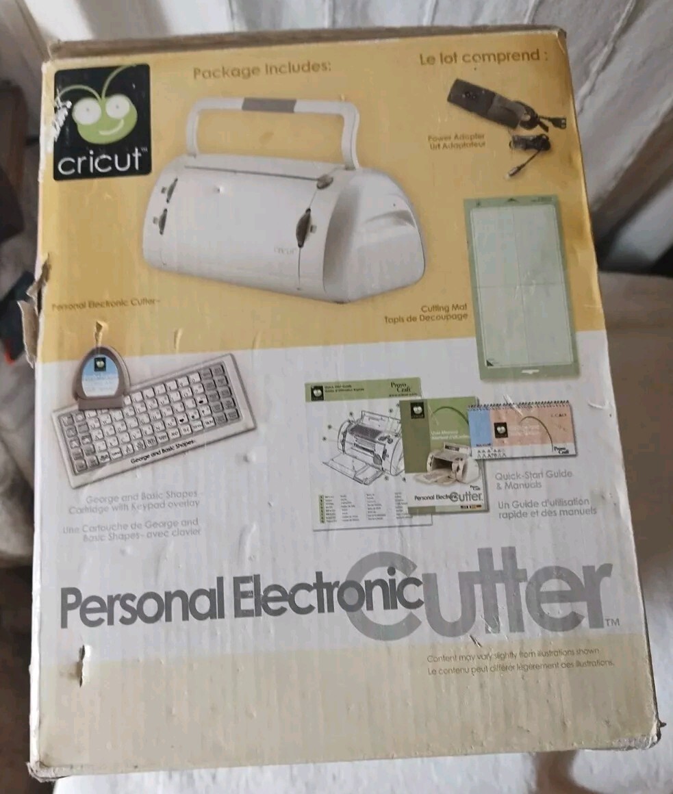 Cricut 29-0001 Personal Electronic Cutting Machine for sale online | eBay