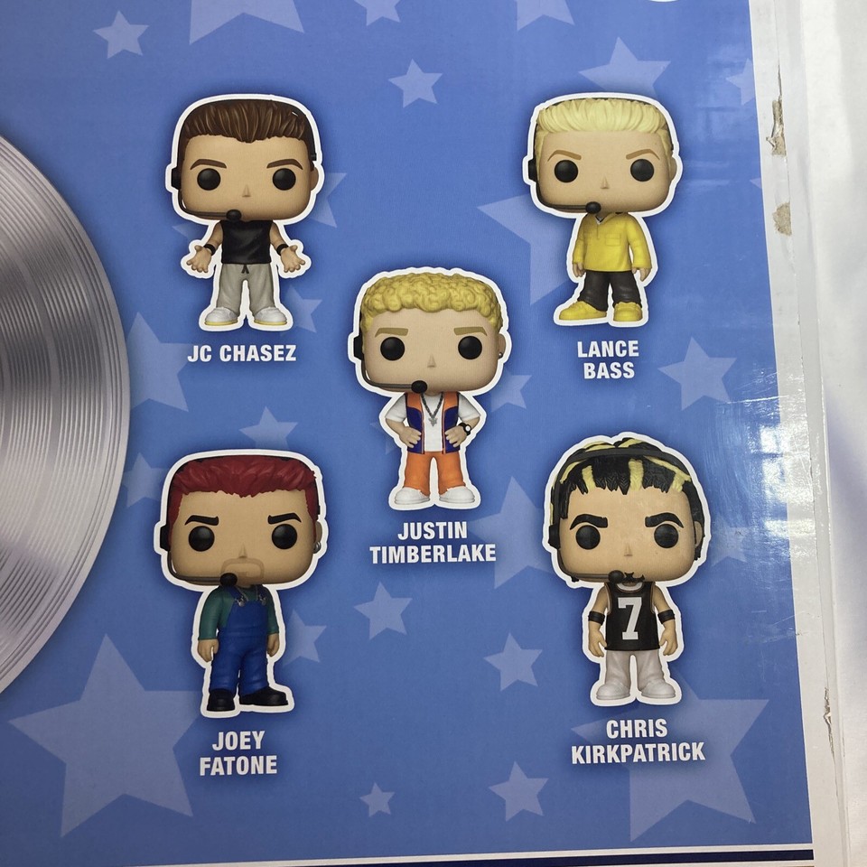 Funko POP Albums NSYNC Walmart Exclusive NSYNC #19 with Vinyl BRAND NEW ...