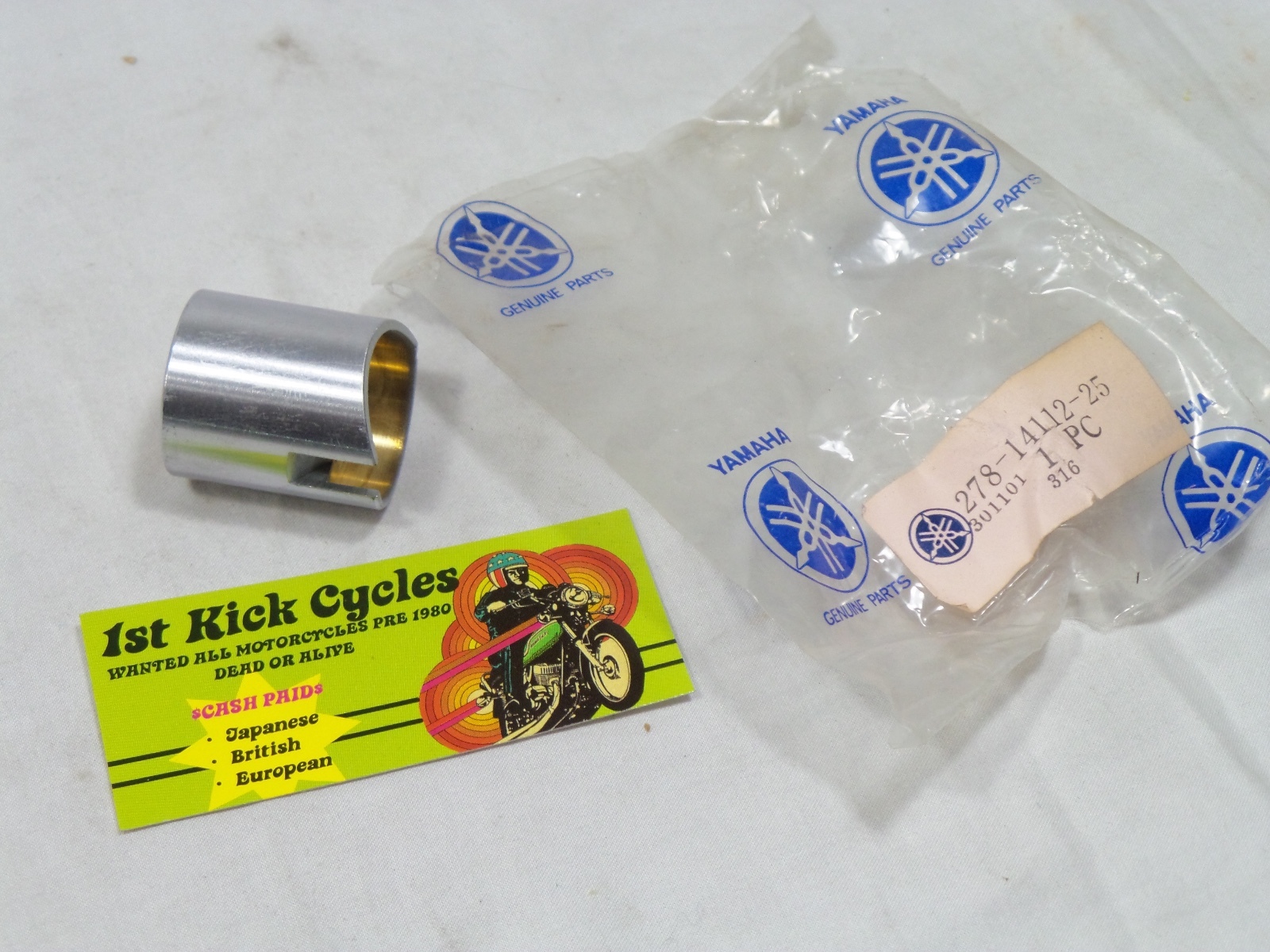 NOS YAMAHA 1974-1975 YZ125A YZ125B THROTTLE SLIDE 278-14112-25 OEM | eBay