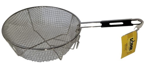 Lodge Cast Iron Deep Fry Basket - New w/ Tags - 12 Inch 12"/30.5 Cm ...