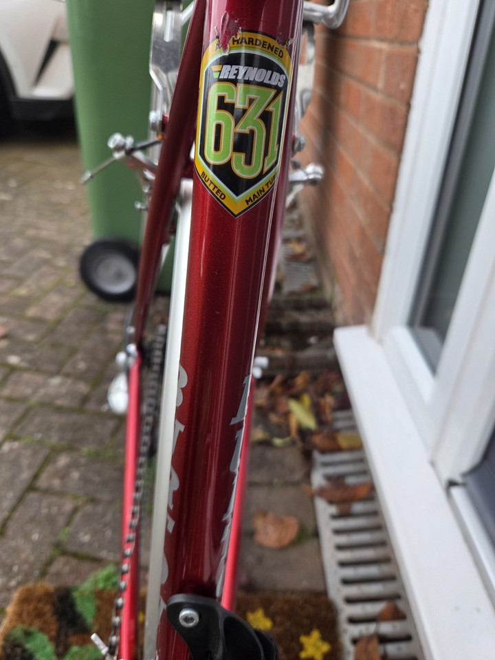 Henry Burton Tourer - hand brazed Reynolds 631 frame. Deore 27 speed ...