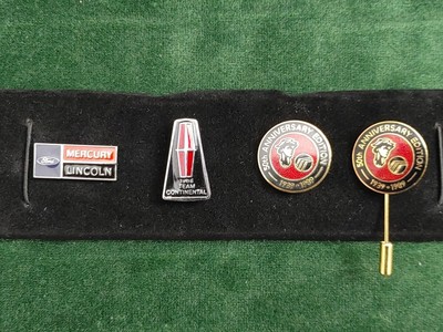 Vintage Ford Mercury Lincoln Hat Lapel/Tie Pins Dealer Only Items Lot ...