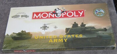 MONOPOLY - UNITED STATES ARMY Edition 2002 New SEALED | eBay