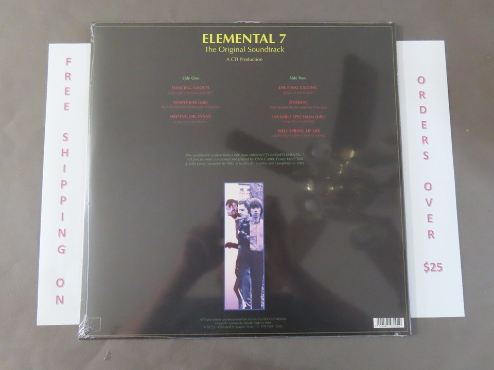 SEALED CTI (MEMBERS OF THROBBING GRISTLE) ELEMENTAL 7 ORIGINAL ...