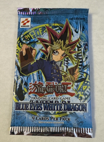 Yugioh Legend of Blue Eyes White Dragon 1st Edition Pack | eBay