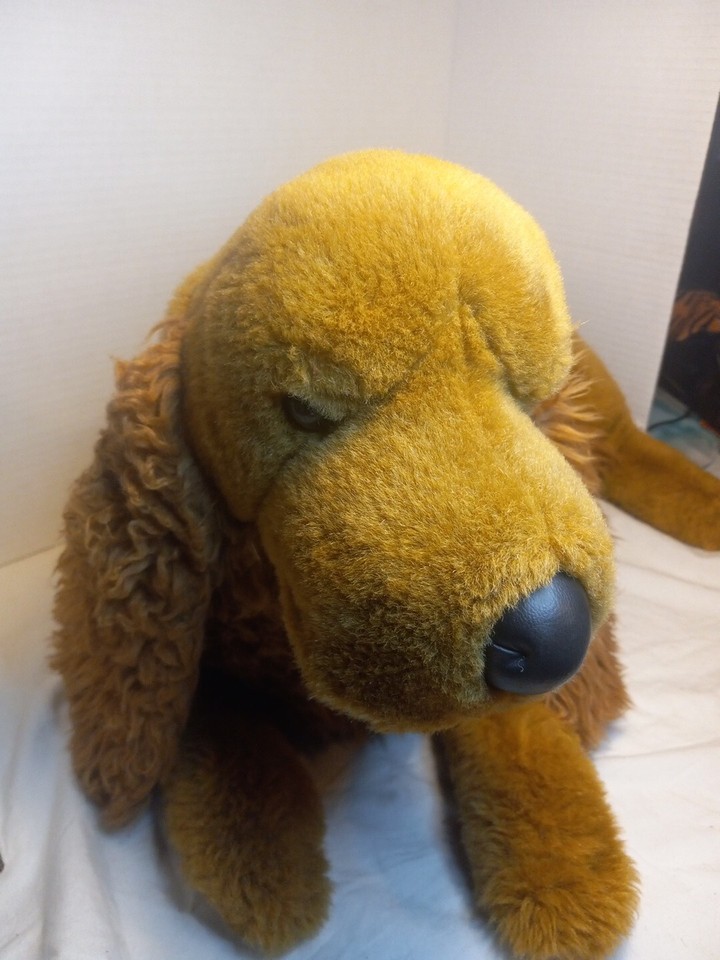 22" Long E&J Classics Plush Stuffed Dog Cocker Spaniel Or Irish Setter ...
