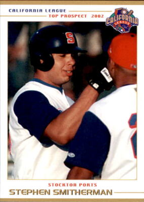 2002 California League Prospects Grandstand #27 Stephen Smitherman ...
