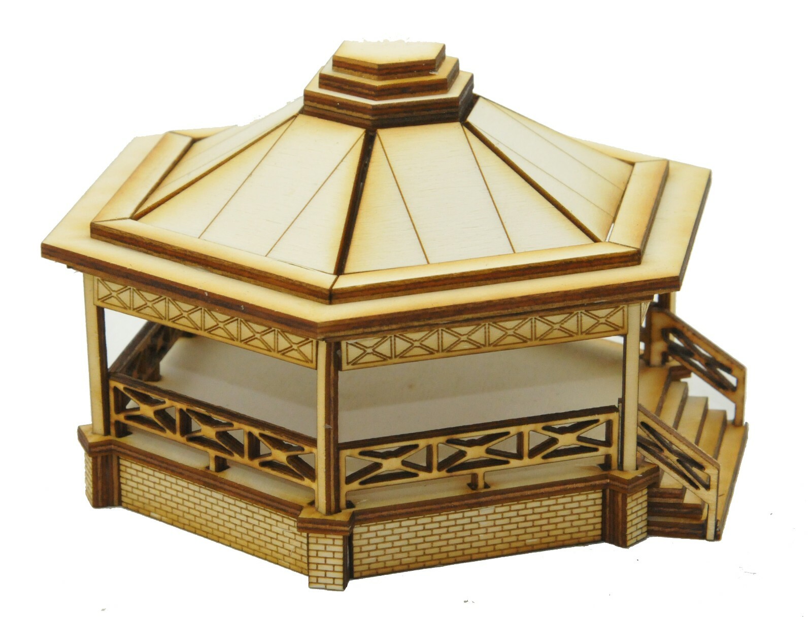 BS002 Large Bandstand OO Gauge Model Laser Cut Kit | eBay UK