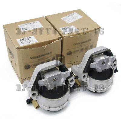 OEM L&R Side Engine Mounts 4G0199381 For Audi A6 A7 Quattro 2.0T 3.0T ...