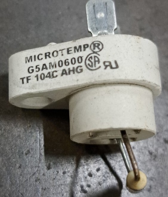 Microtemp Fusible Link G5AM0600 TF 104C (AHG, AHH) 104 C | eBay