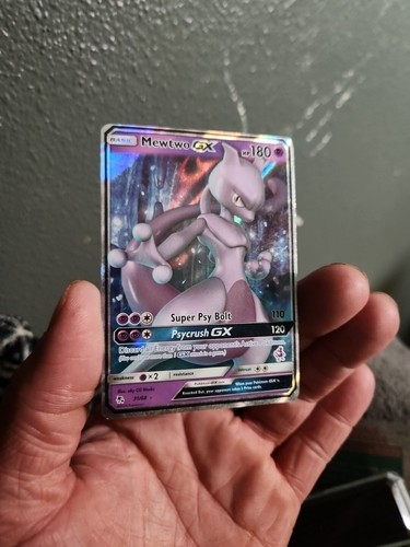 MEWTWO GX HIDDEN FATES SET RARE HOLO-FOIL POKEMON CARD 31/68 NM/M | eBay