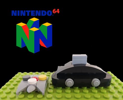 LEGO Mini Nintendo 64 N64 Console - Custom MOC - 51 Pieces - Genuine ...