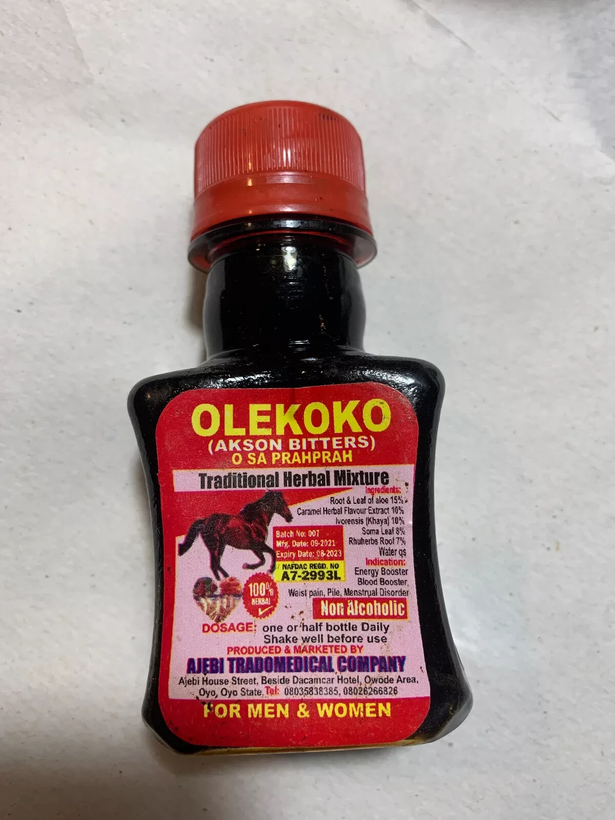 Olekoko herbal drink/3 bottles Free Shipping | eBay