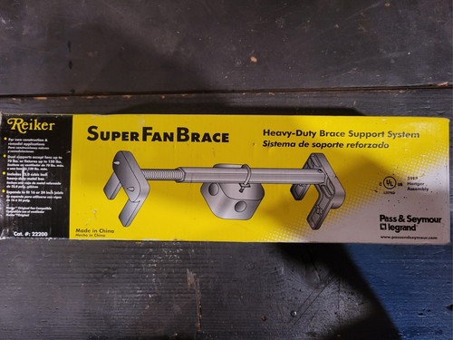 Reiker Fan Brace Item #22200 Safety Brace-U L Listed-For Use With 150 ...