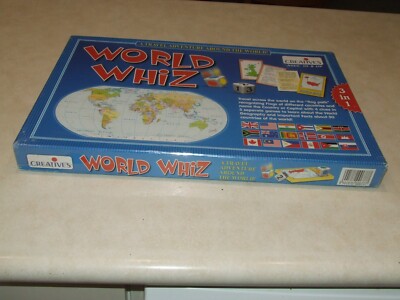 Creatives World Whiz Board Game - New | eBay