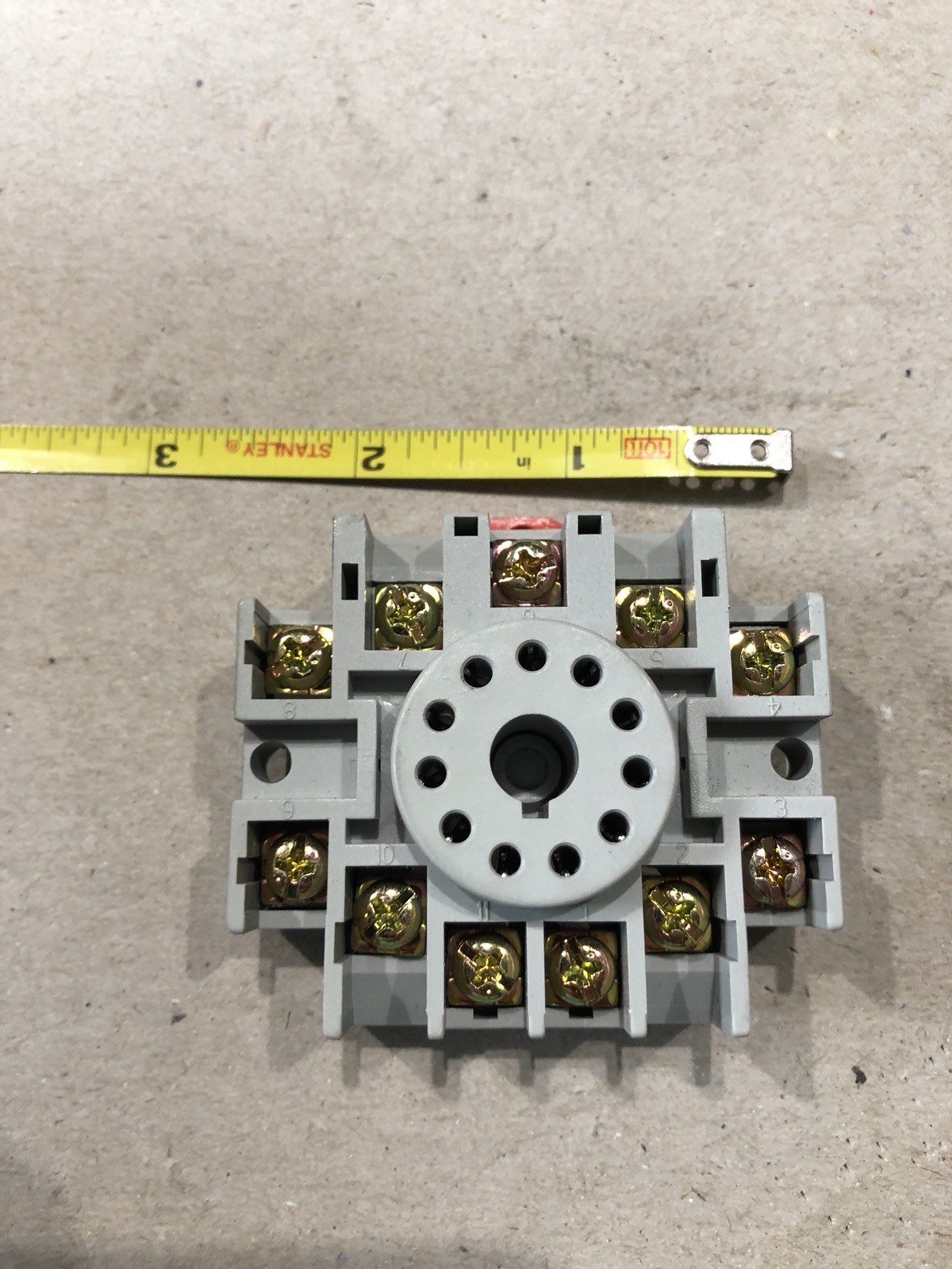 7 New Old Stock Square D, 11 Pin Relay Sockets 8501NR61 Series B 300V ...