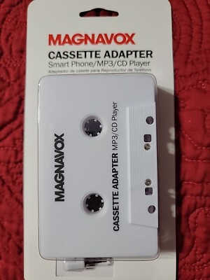 Magnavox Cassette Adapter - Smart Phone/MP3/CD Player to 3.5mm Adapter ...