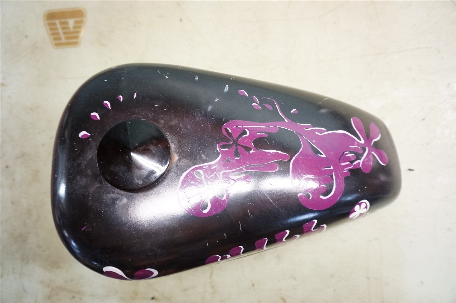 Harley Chopper Custom Shovelhead Bobber Fx FLh *2002 Peanut Gas tank | eBay