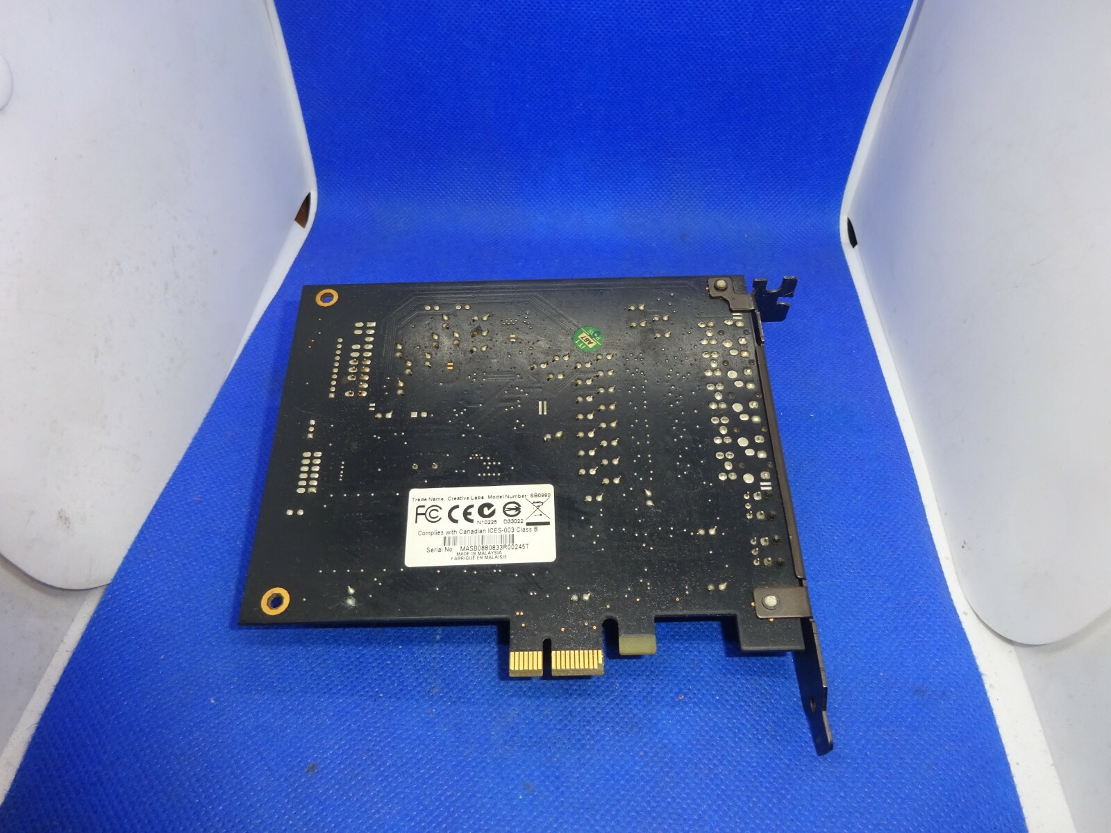 CREATIVE SB0880 SOUND BLASTER SOUNDKARTE PCI-e #GK1855 | eBay