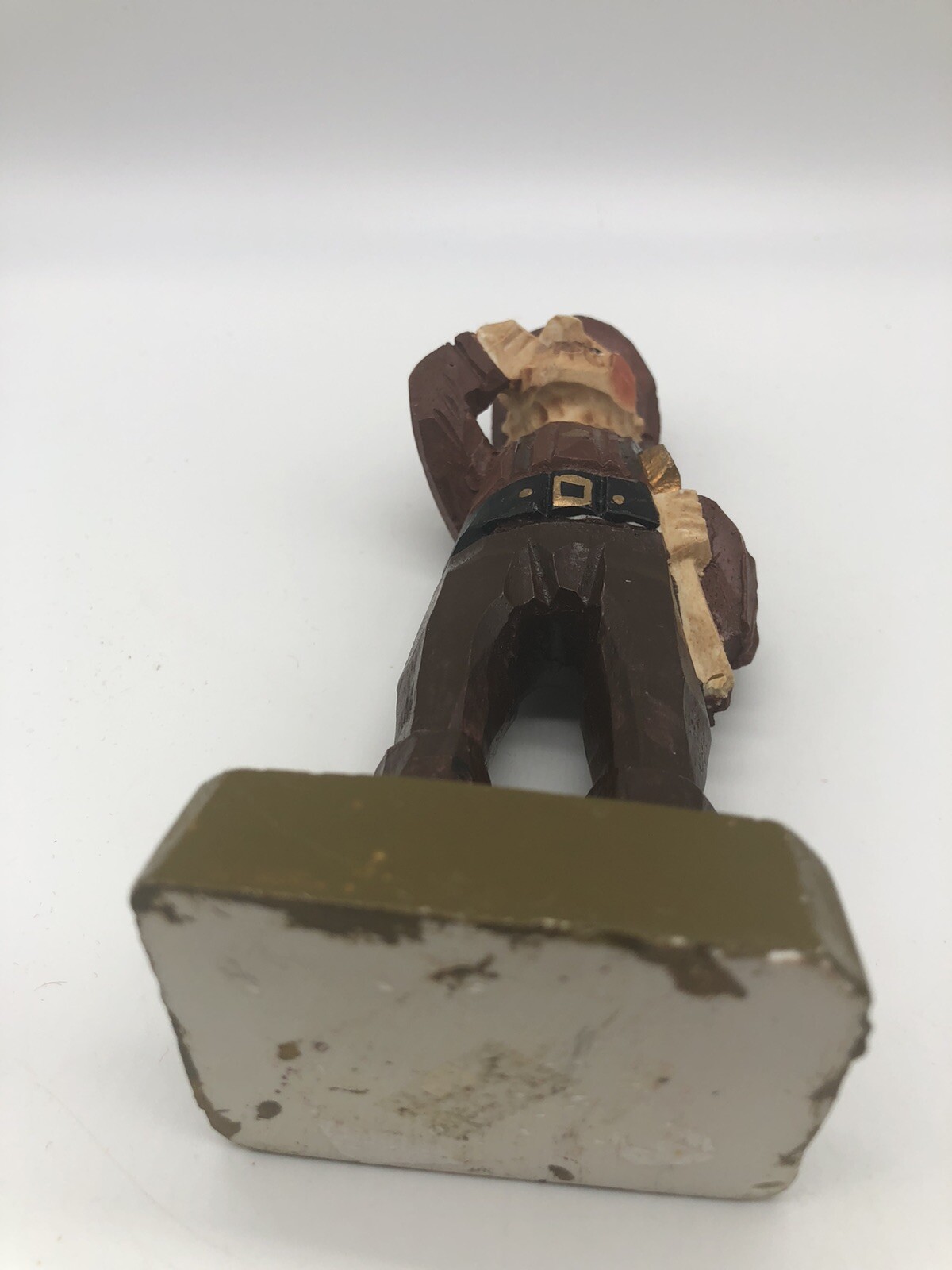 6 1/2 “ Vintage Resin Fireman? Figurine Statue | eBay
