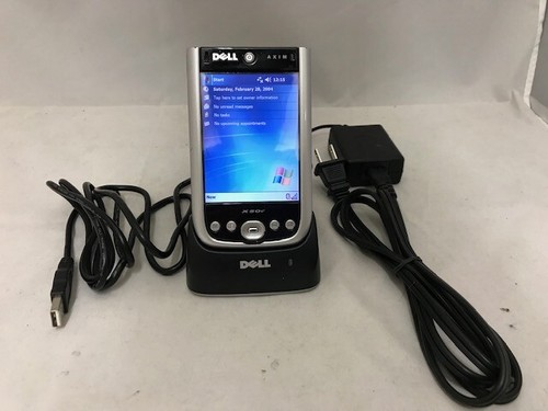DELL AXIM X50V POCKET PC HANDHELD PDA 624MHZ BLUETOOTH WIFI WIN MOBILE ...