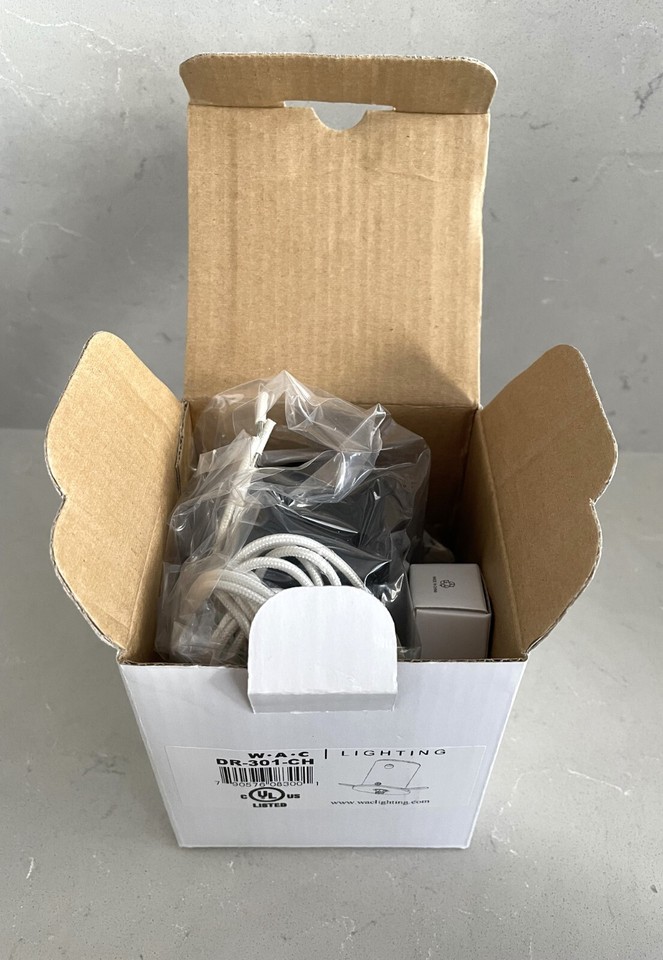 WAC Lighting DR-301-CH Beauty Spot Chrome Lamp, w/halogen bulb, NEW in ...