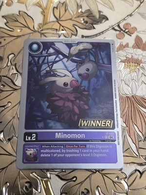 Minomon P-149 Winner Promo Digimon Promotion Card | eBay