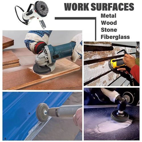 5-50x 100/115/125mm Poly Strip Disc Abrasive Wheel Paint Rust Removal ...