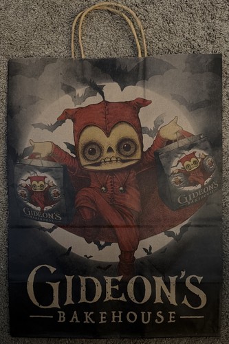 GIDEONS BAKEHOUSE BARNABAS MEPHISTOPHELITTLE PAPER SHOPPING BAG 13x17x7 ...