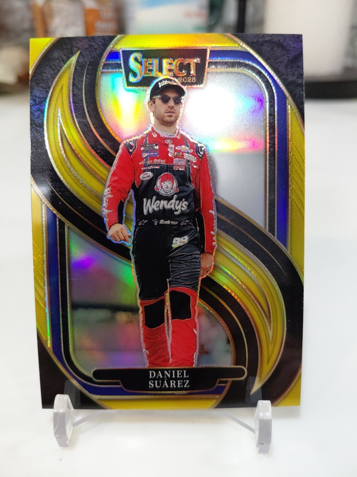 2025 Panini Select - Trackside Daniel Suarez, Daniel Suarez #280 Gold ...
