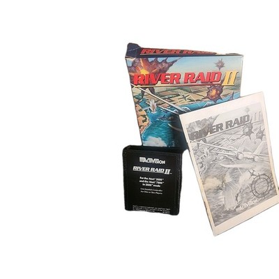 River Raid II Atari 2600 Activision CIB Complete 1988 | eBay