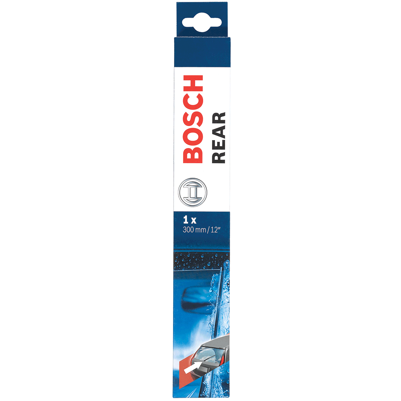 Audi Q8 Rear Windscreen Wiper Blade 2018 Onwards BOSCH Aero Flat Blade ...