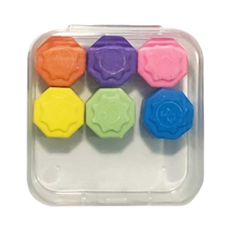 6Pcs Set Pebbles Play Game Portable Stone Tossing Game for Hand-eye ...