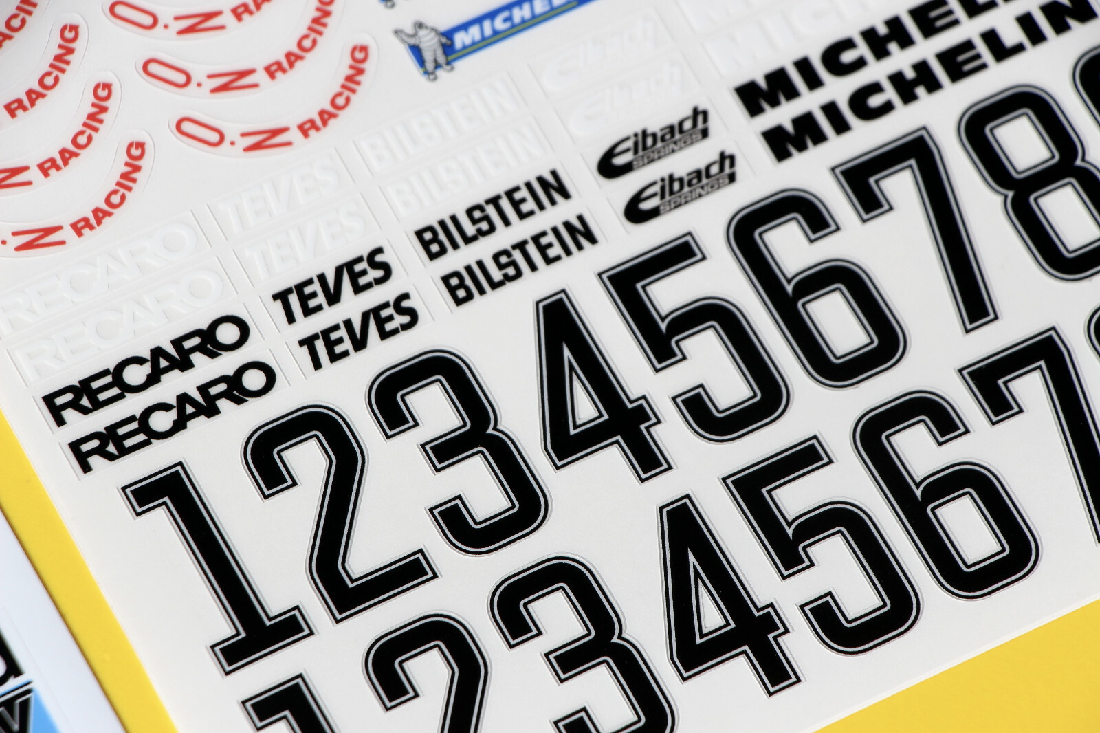 RC 10th Scale LOMBARD RAC RALLY GROUP B 1980s stickers decals door ...